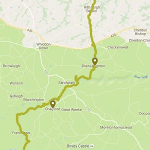 Route Sections - Two Moors Way Walking Route Devon