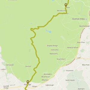 Route Sections - Two Moors Way Walking Route Devon