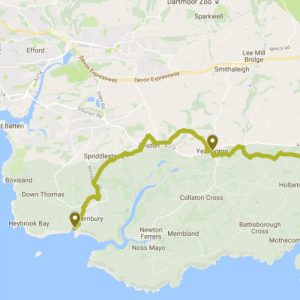 Route Sections - Two Moors Way Walking Route Devon