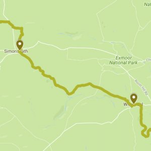 Route Sections - Two Moors Way Walking Route Devon